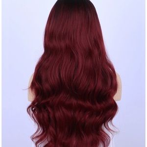 Accessories | Kayla 22 Ombr Wine Synthetic Wig Nwt | Poshmark